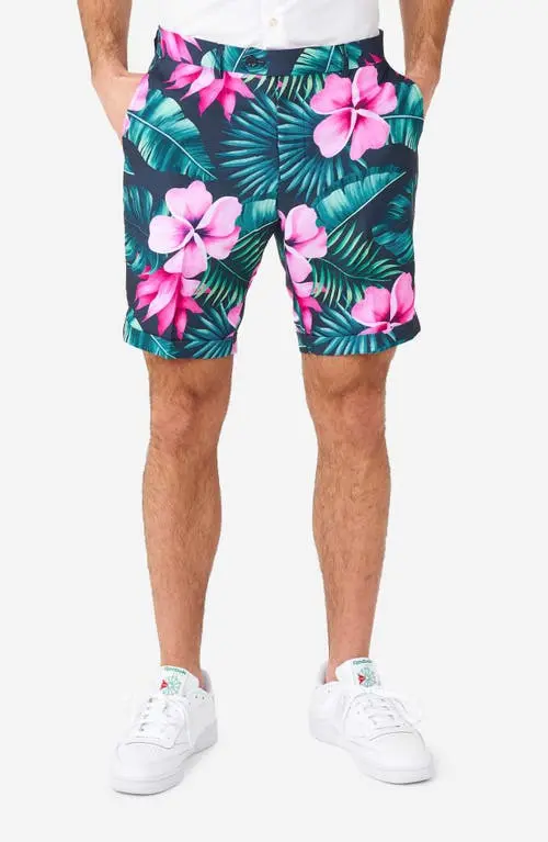Opposuits Hawaii Grande Summer Trim Fit Two-piece Short Suit With Tie