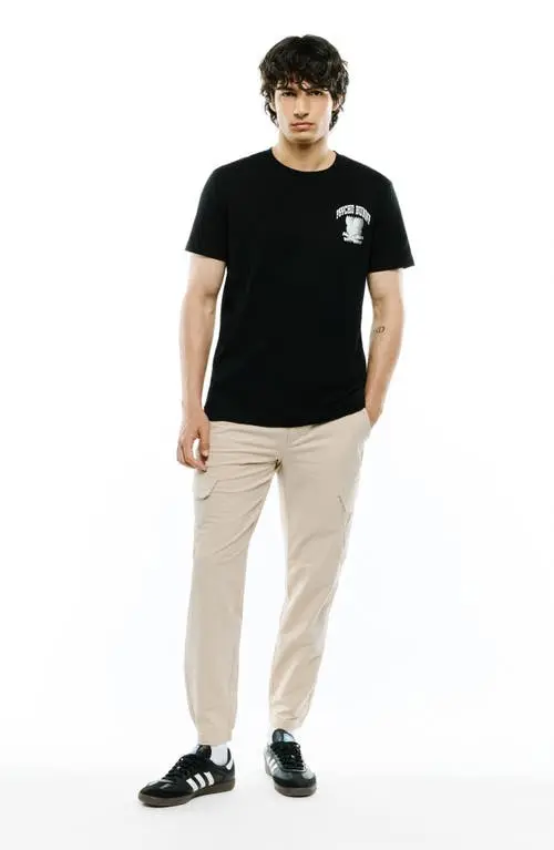 Psycho Bunny Nathaniel Back Graphic Pima Cotton Graphic T-shirt