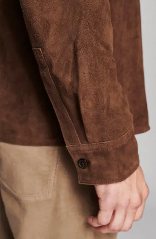 Billy Reid Featherweight Leather Shirt