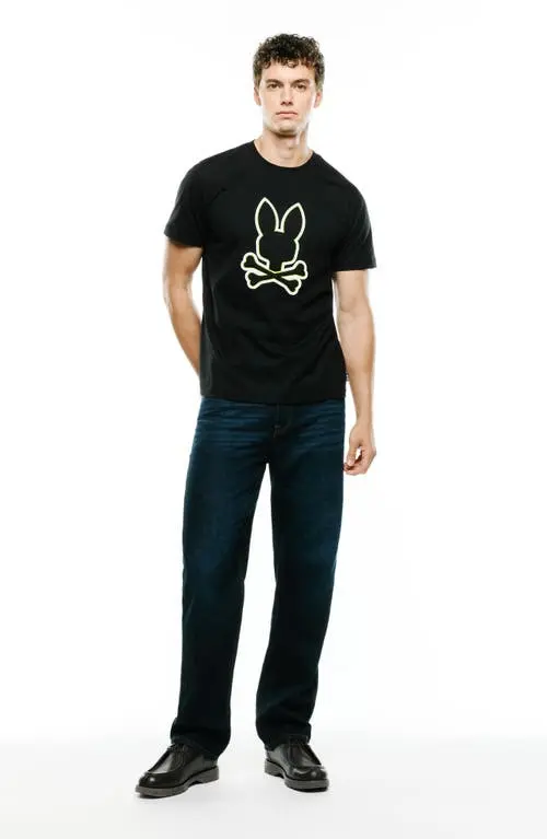 Psycho Bunny Bruno Embroidered Cotton Graphic T-shirt