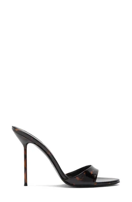 Paris Texas Lidia Leather Heeled Mule