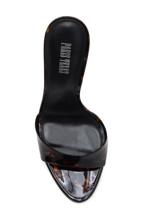 Paris Texas Lidia Leather Heeled Mule