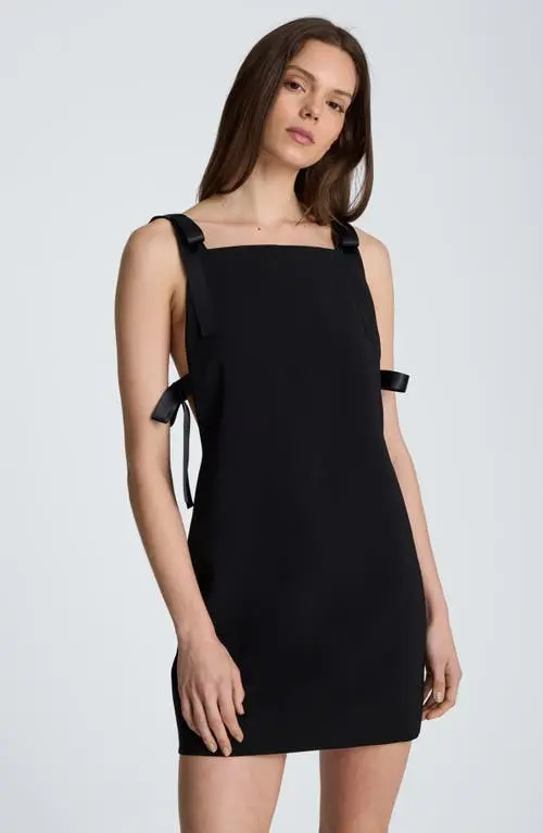 KENNETH COLE COLLECTION Bow Tie Crepe Minidress