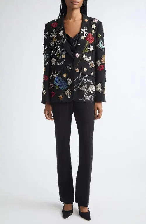 Cinq À Sept Greatest Hits Kael Embellished Blazer