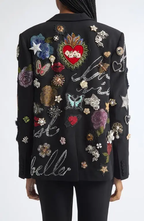 Cinq À Sept Greatest Hits Kael Embellished Blazer