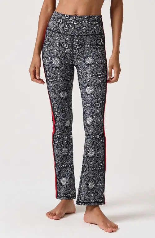 Spiritual Gangster Mandala Spirit Flare Leggings - Black