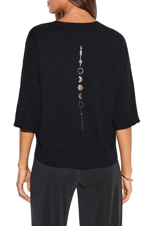 Spiritual Gangster Cosmic Veil Bailey V Neck Sweater