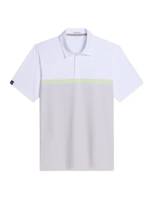 ASHWORTH GOLF Blocked Polo
