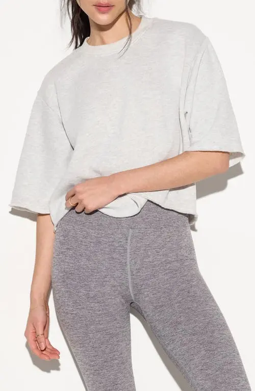 Spiritual Gangster Mystic Moon Emersyn Graphic Tee - Heather Grey