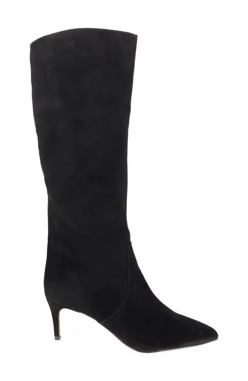 Pelle Moda Ravina Leather Tall Boot - Black