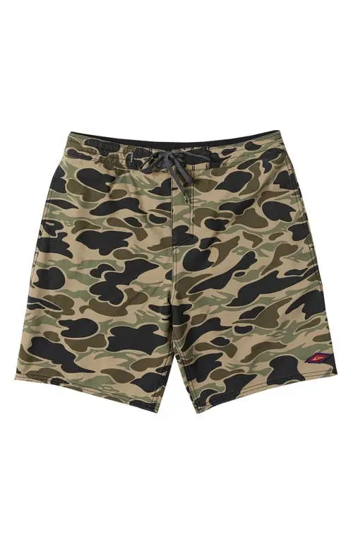 Quiksilver Saltwater Camouflage Print Board Shorts