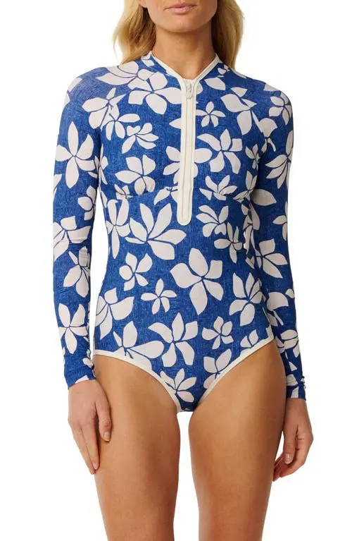 Rip Curl Paraiso Long Sleeve One-piece Rashguard Swimsuit
