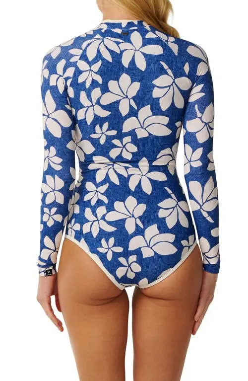 Rip Curl Paraiso Long Sleeve One-piece Rashguard Swimsuit