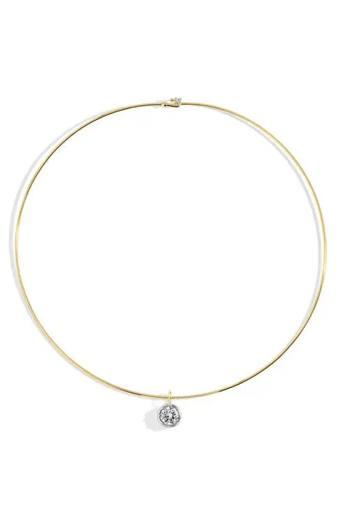 Lili Claspe Remi Round Collar Necklace - Two Tone