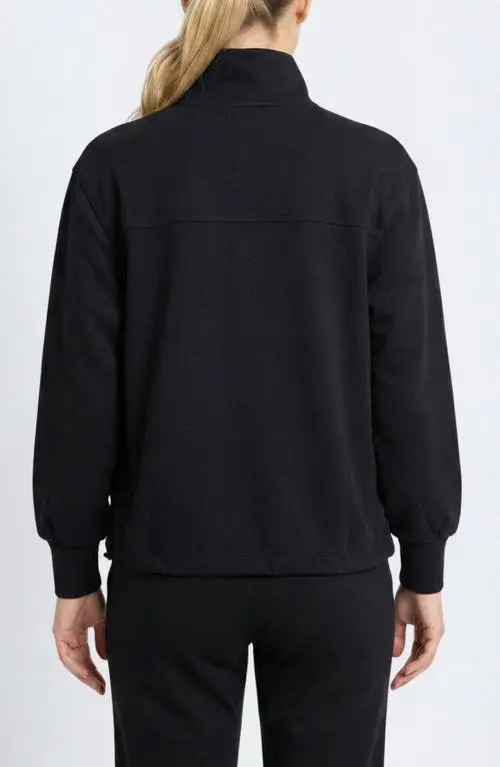 APNY Half Zip Drawstring Top