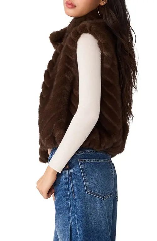 Steve Madden Luxie Faux Fur Vest