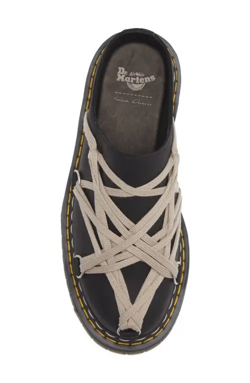 Rick Owens X Dr. Martens Quad Sole Megalace® Mule