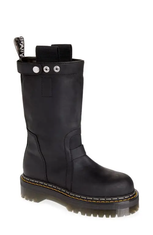 Rick Owens X Dr. Martens Quad Sole Pull-on Boot