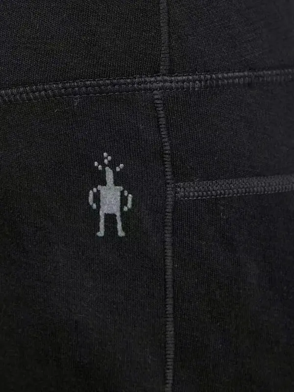 Smartwool Logo-embroidered Cropped Leggings