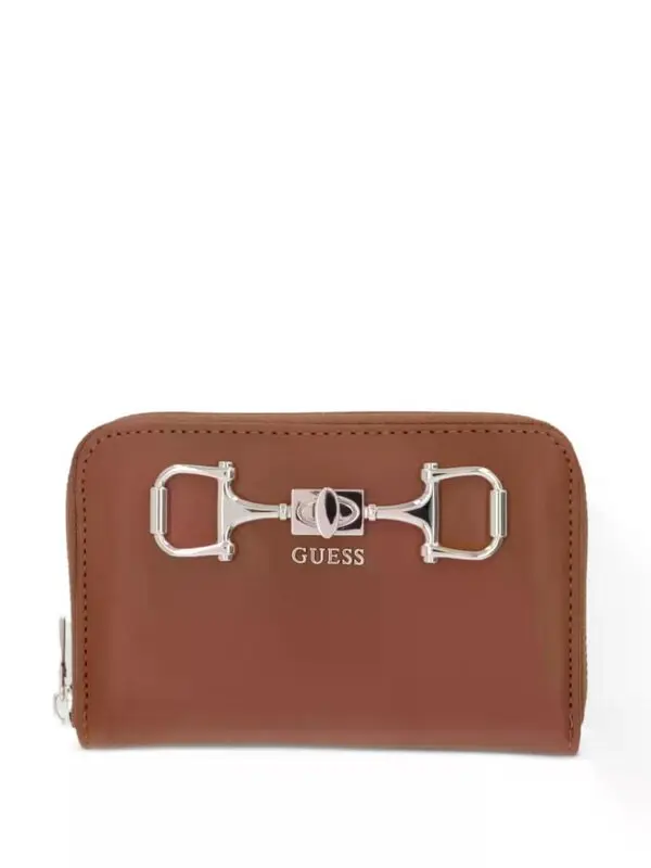 Guess Janie Horsebit Logo-plaque Wallet