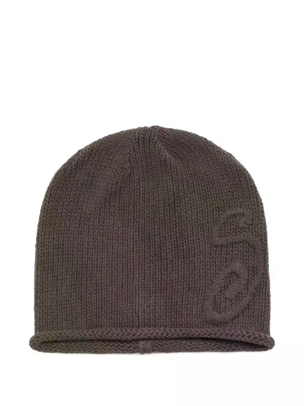 StÜssy Embroidered-logo Knitted Beanie Hat