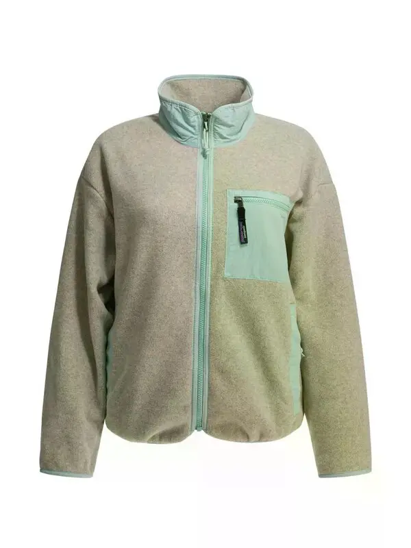 Patagonia Synchilla Fleece-texture Panelled Jacket