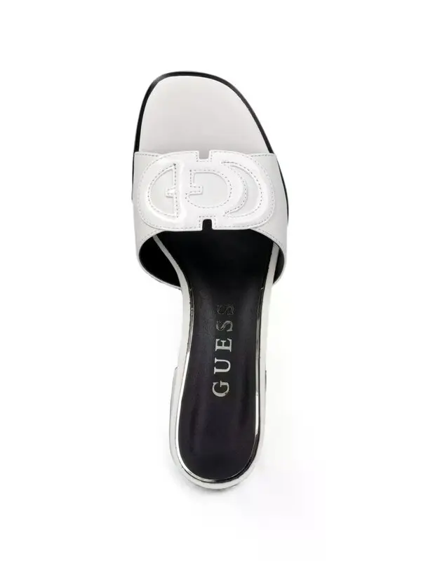 Guess Cerinna Logo-patch Block-heel Sandals