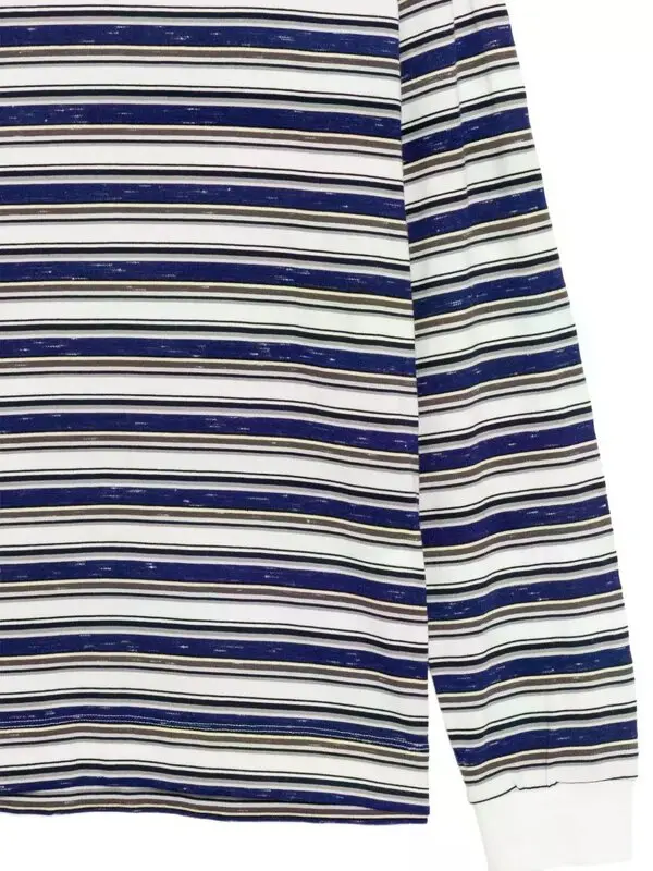JUUN.J Horizontal-stripe Long-sleeve T-shirt