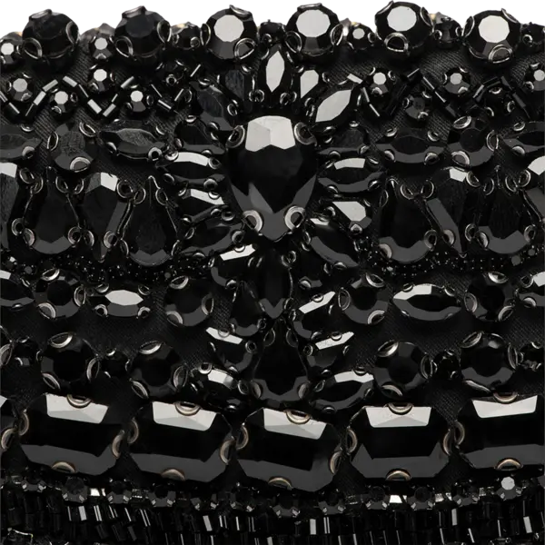 L'Agence Eclipse Crystal Clutch