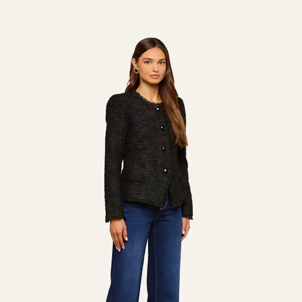 L'Agence Nerina Tweed Blazer