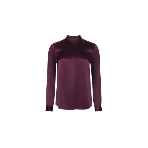 L'Agence Bianca Silk Blouse Top