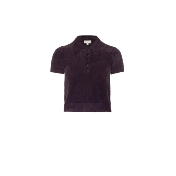 L'Agence Cirrus Cropped Polo