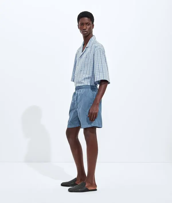 Bottega Veneta Crinkled Nylon Swim Shorts