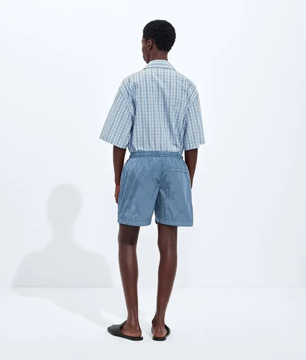 Bottega Veneta Crinkled Nylon Swim Shorts