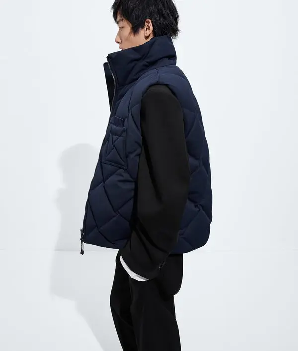 Bottega Veneta Nylon And Cotton Quilted Gilet