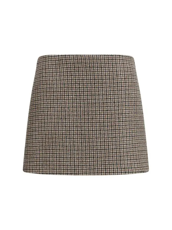 P.a.r.o.s.h Houndstooth Mini Skirt