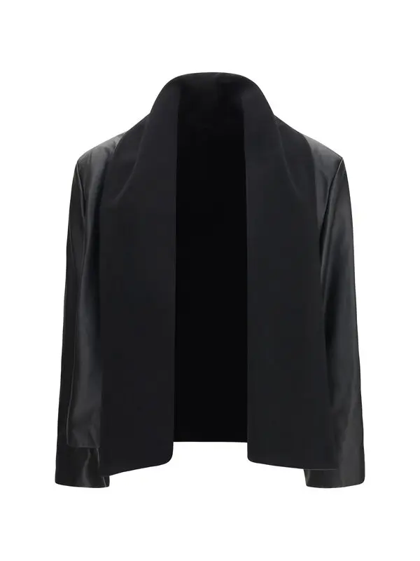 TOTEME Scarf Leather Jacket