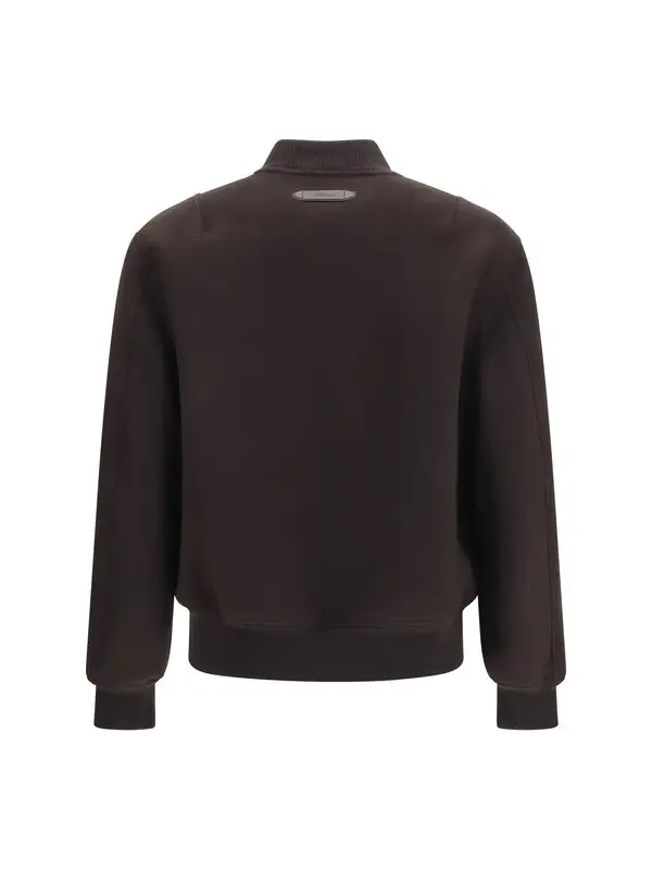 Brioni Wool And Cashmere Zip-up Bomber Jacket