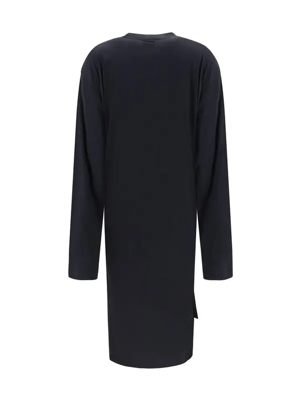 Balenciaga Twisted-knot Cotton Dress