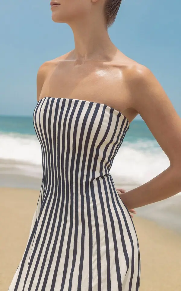 ANDRES OTALORA Deseo De Vida Linen Maxi Dress