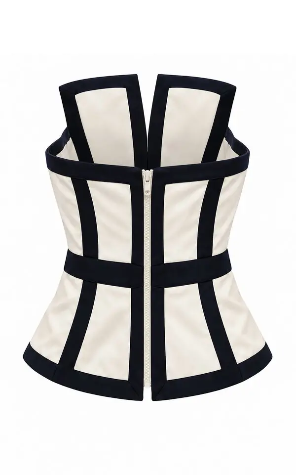 ANDRES OTALORA La Orilla Del Mar Cotton-blend Top