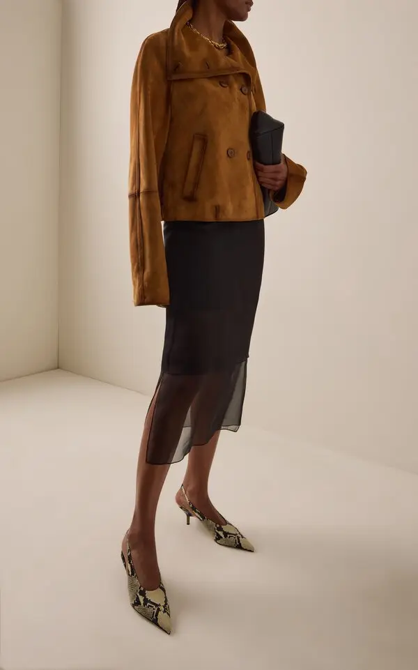 Altuzarra Dreyfuss Leather Jacket