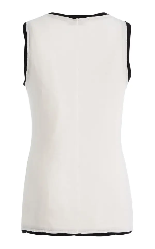 MEL USINE Blois Twisted-trim Tank Top