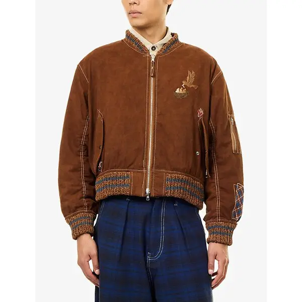 STORY MFG. Seed Cotton Bomber Jacket