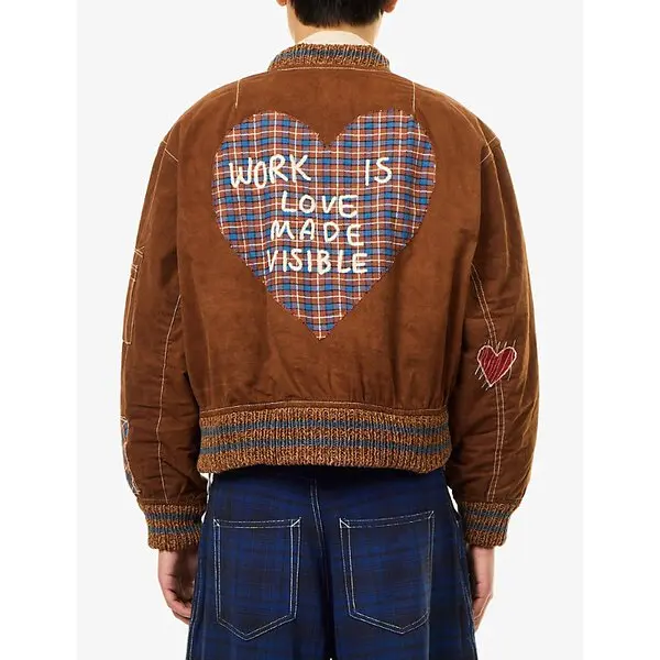STORY MFG. Seed Cotton Bomber Jacket