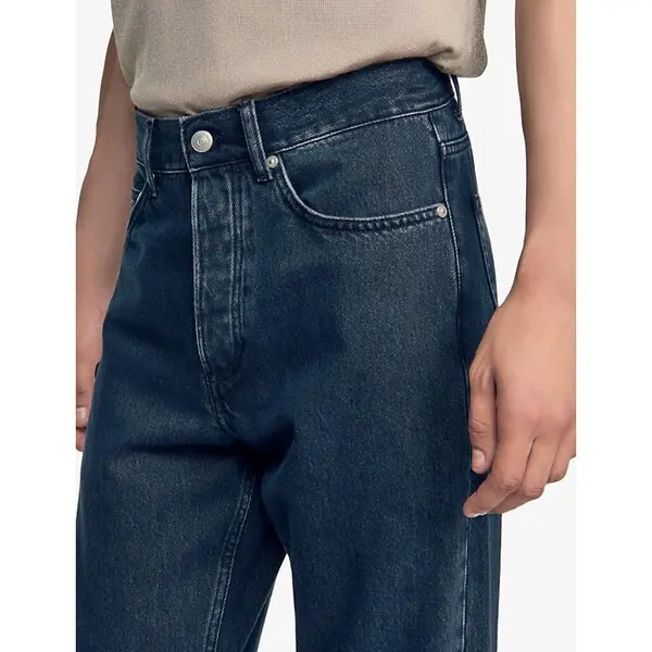 Sandro Regular-fit Faded Denim Jeans