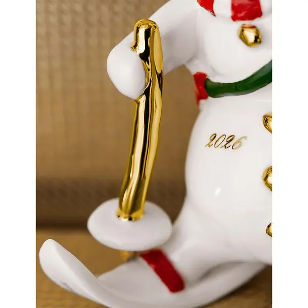 VILLEROY & BOCH Christmas Classics 2026 Snowman Hanging Ornament
