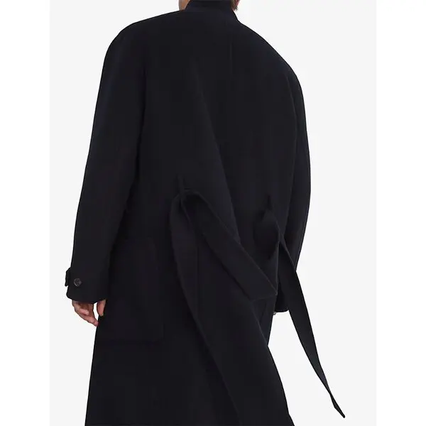 REISS Selation Belted Wool-blend Coat