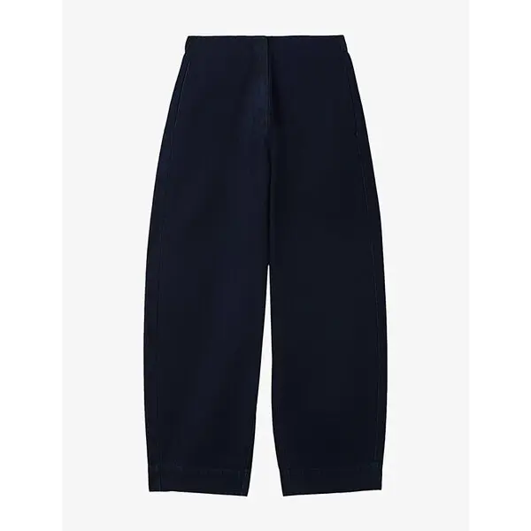 Whistles Barrel High-rise Denim Trousers