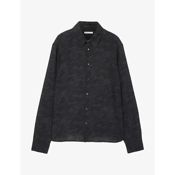 ALLSAINTS Seraphin Paisley Slim-fit Woven Shirt